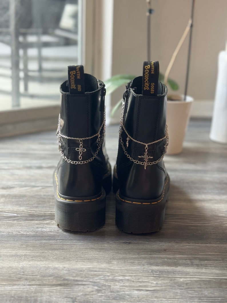 Charm Layered Shoe Chains - Etsy