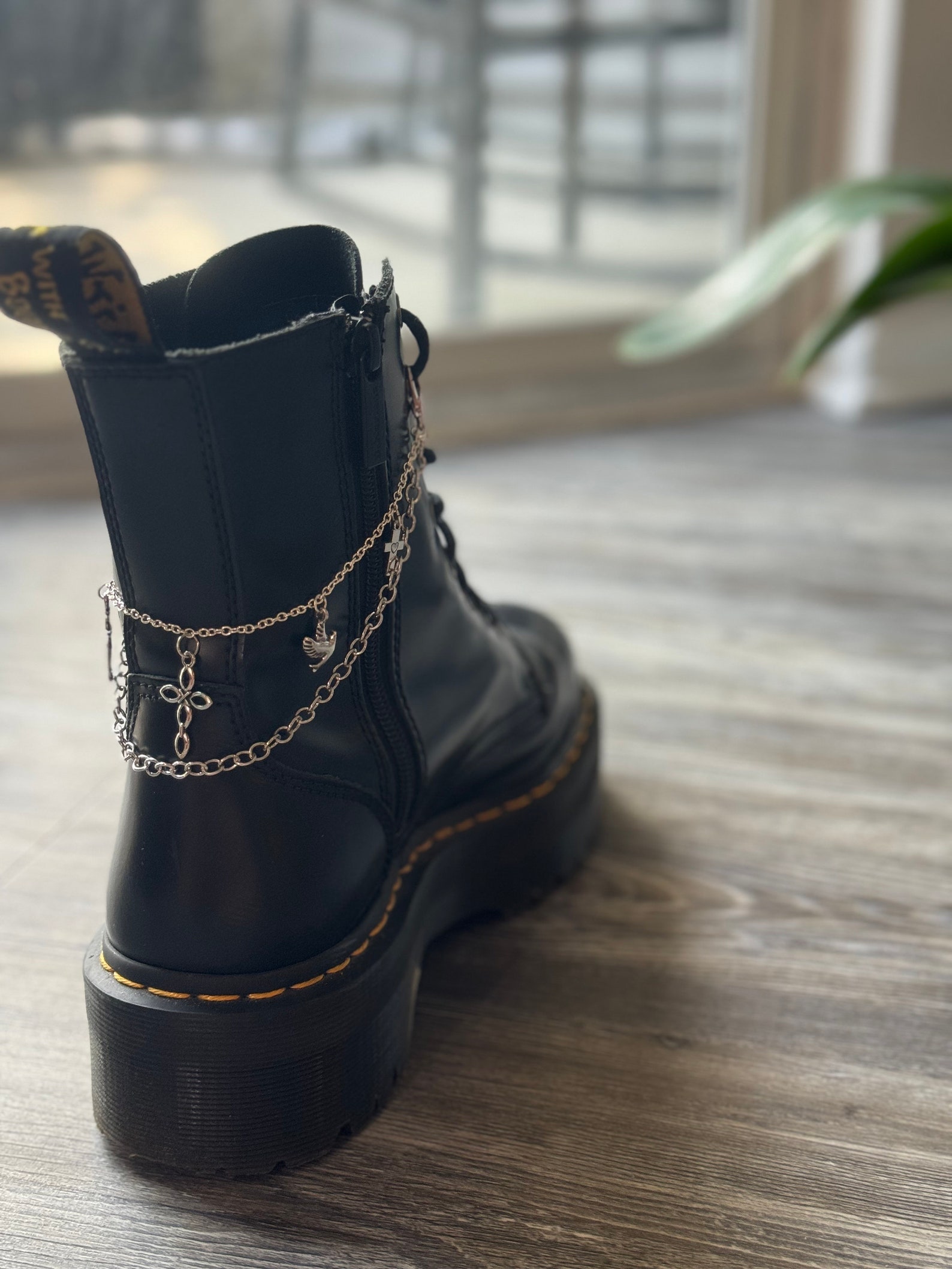 Charm Layered Shoe Chains - Etsy