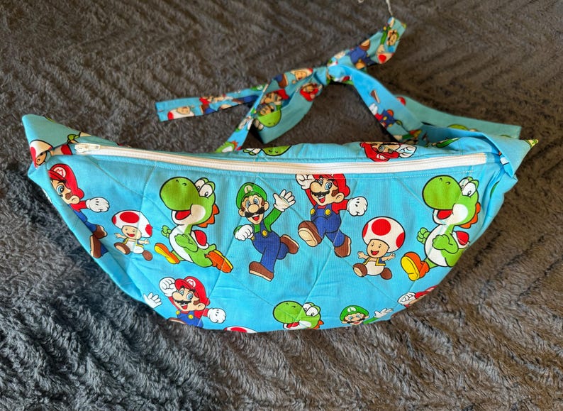 Super Mario Themed Crossbody Bag - Etsy