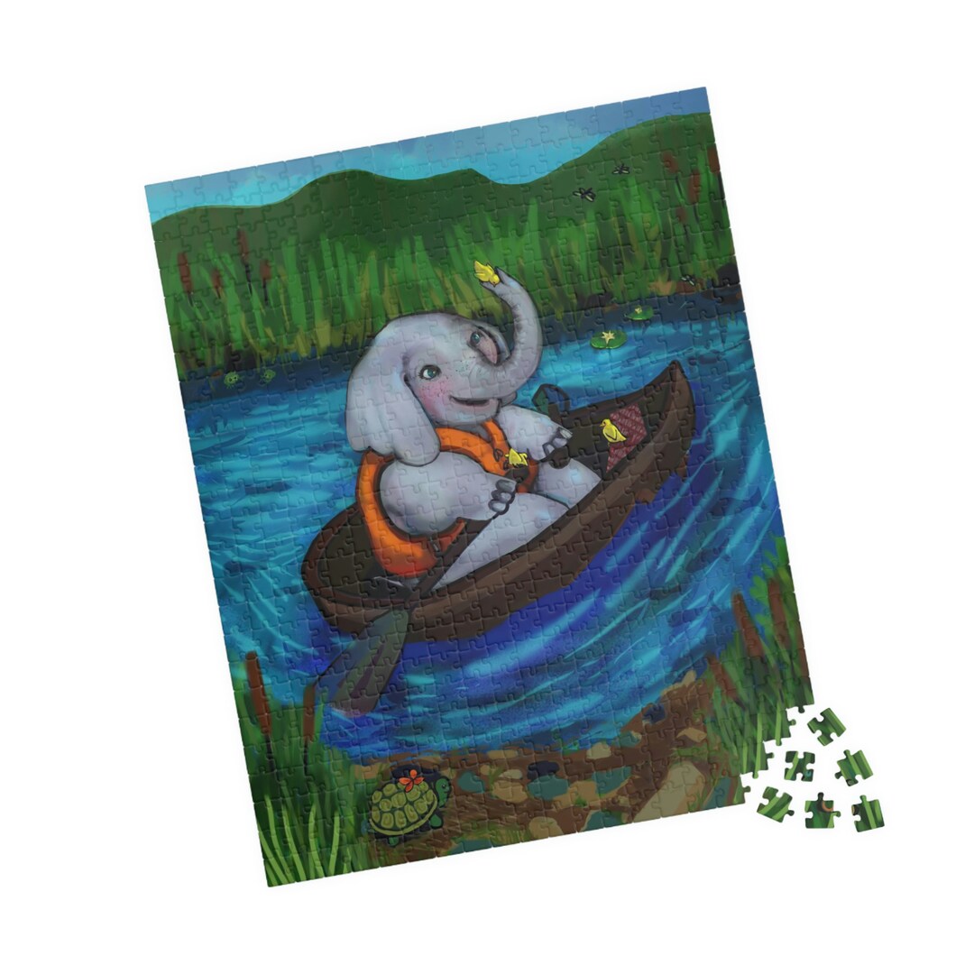 Izzy Boats With the Chicks Puzzle 110 252 500 - Etsy