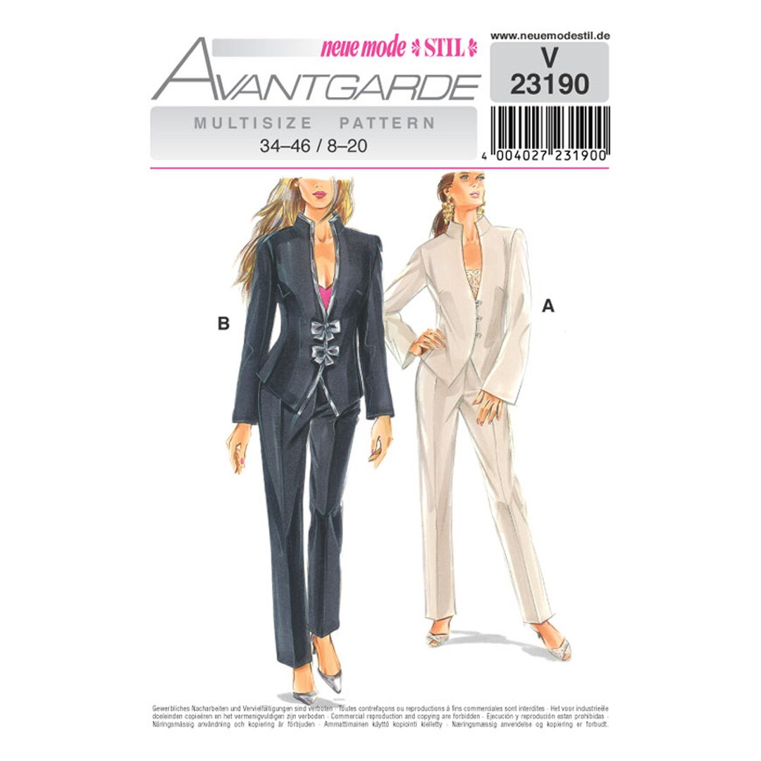 Neue Mode - Avant Garde - Pattern 23190 - Etsy