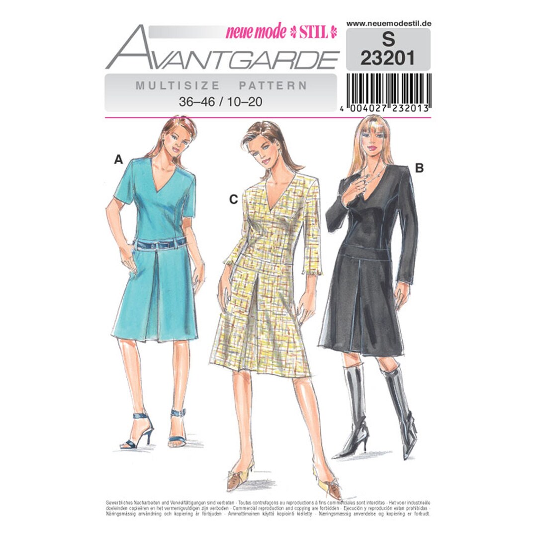 Neue Mode - Avant Garde - Pattern 23201 - Etsy