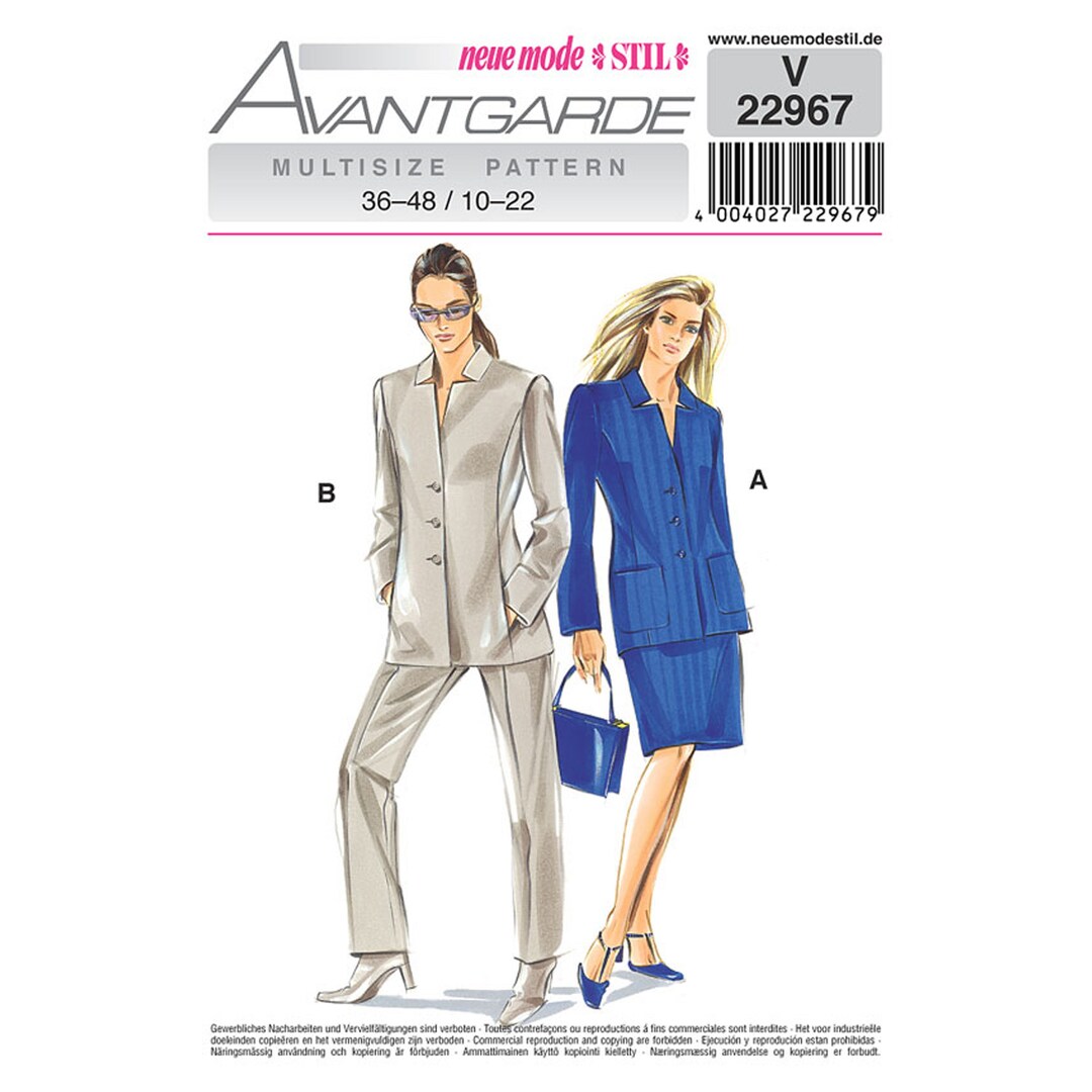 Neue Mode - Avant Garde - Pattern 22967 - Etsy