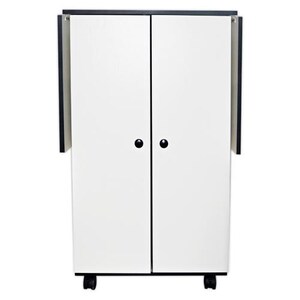 Sullivans Home Hobby Adjustable Height Foldable Table for Sewing and ...