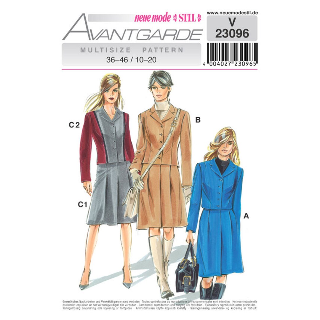 Neue Mode - Avant Garde - Pattern 23096 - Etsy