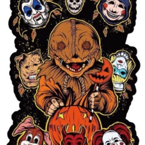 Trick r Treat Sam Halloween Candy Scented Soy Candle - Etsy