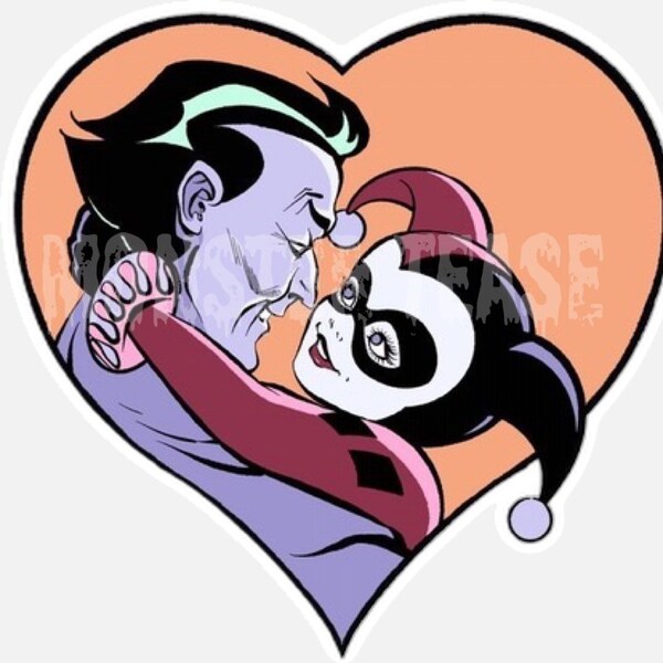 Joker and Harley - Etsy