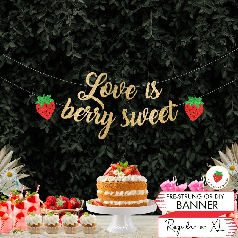 Love is Sweet Banner - Etsy