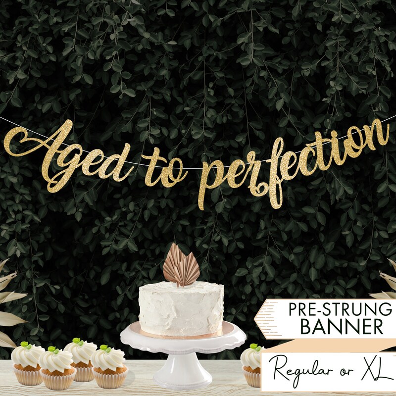 Aged to Perfection - Etsy
