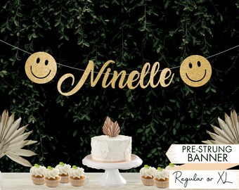 Emoji Banner Smiley Printable Banner Emoji Party Pennant - Etsy