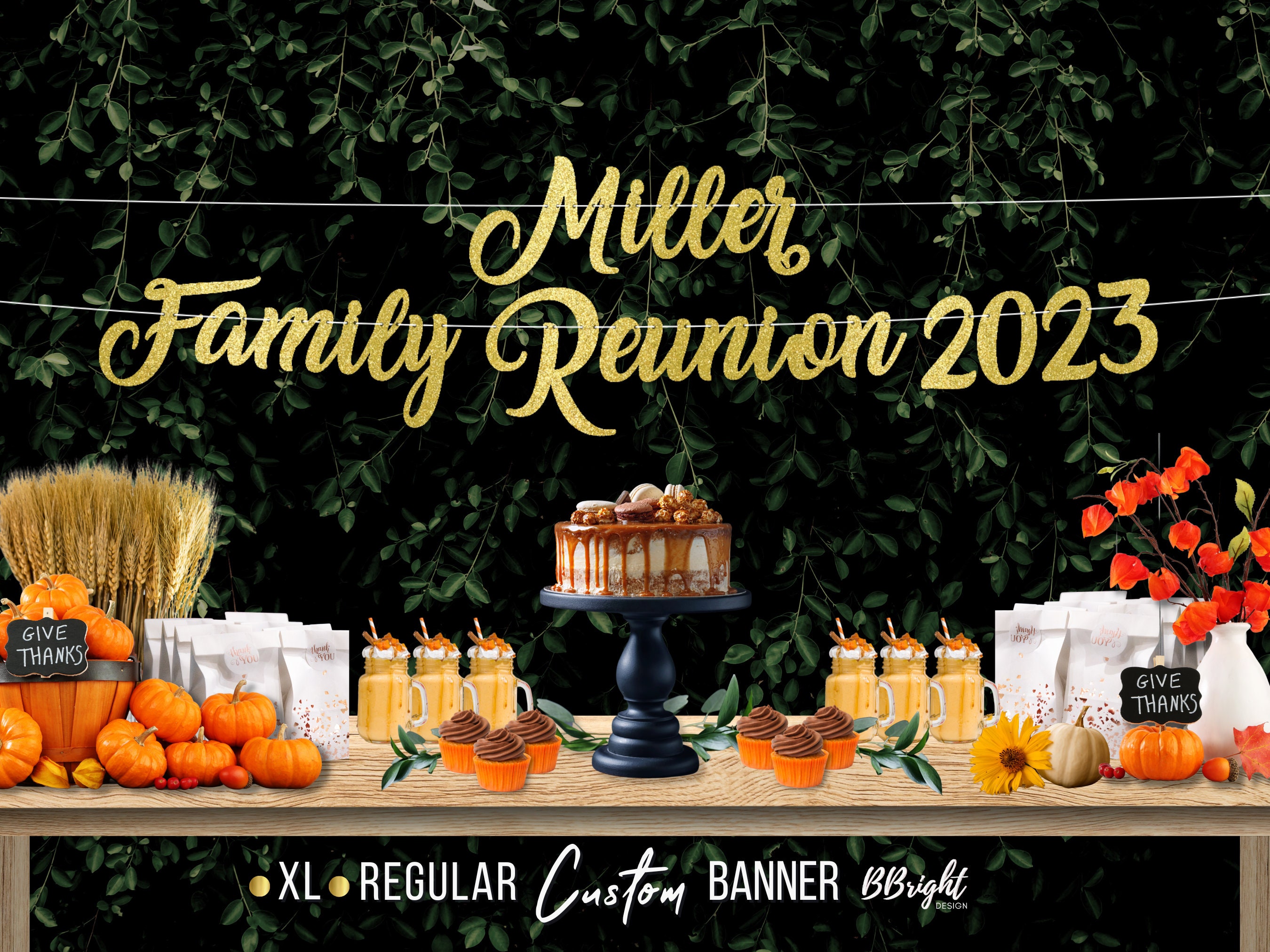 Personalized Family Reunion Banner Family Reunion Banner - Etsy