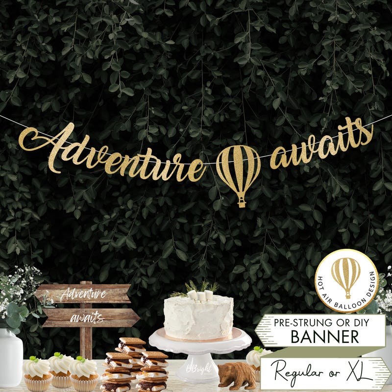 Adventure Awaits Sign - Etsy