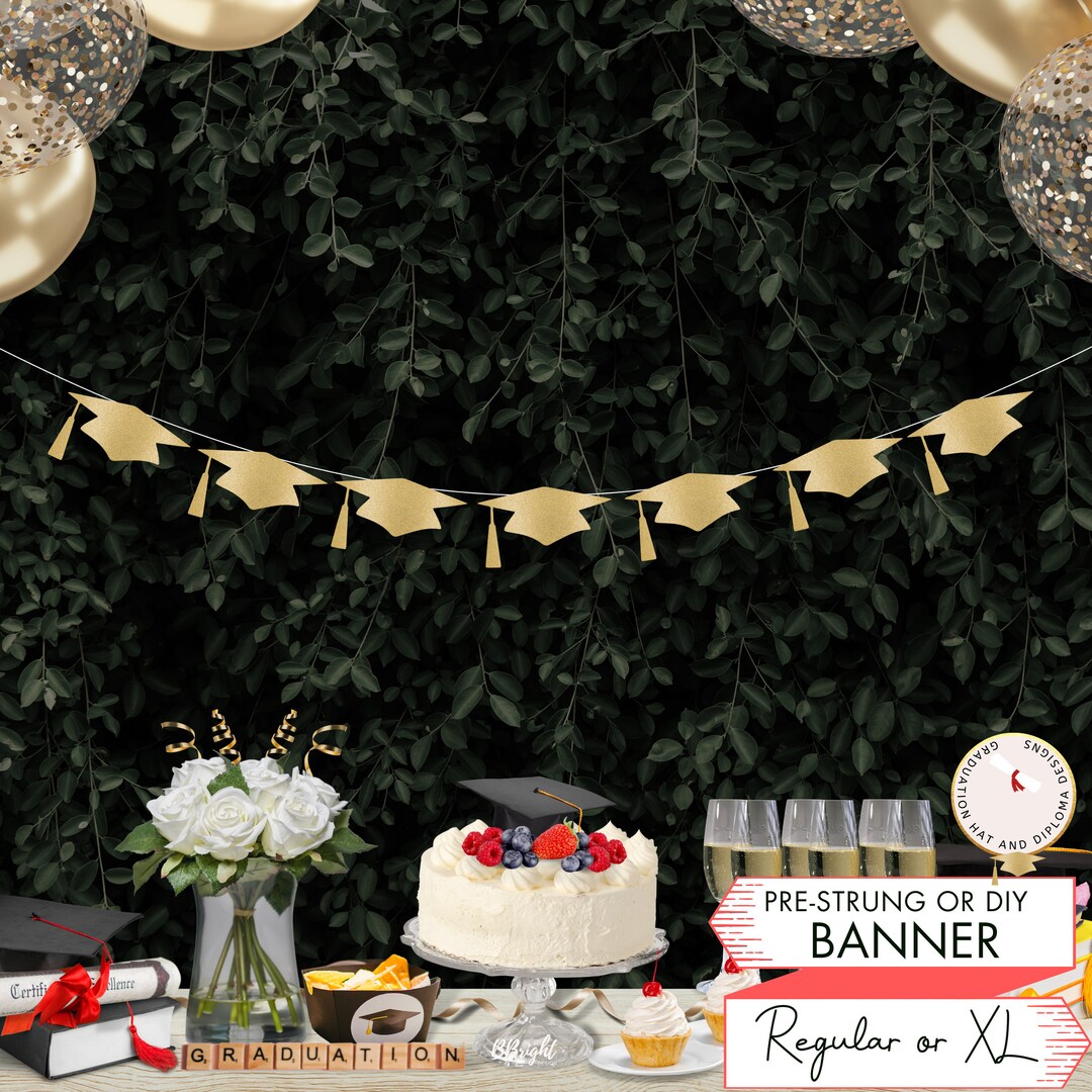 Graduation Garland Custom Sign Graduation Sign Graduation Decorations ...