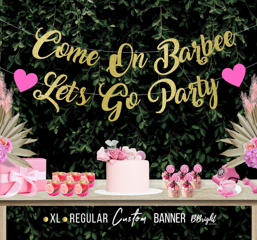 Personalized Name Birthday Banner With Hearts Sweetheart Banner Party ...