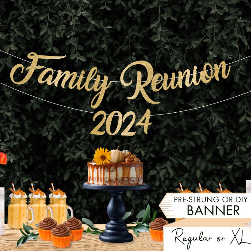 Family Reunion Banner - Etsy