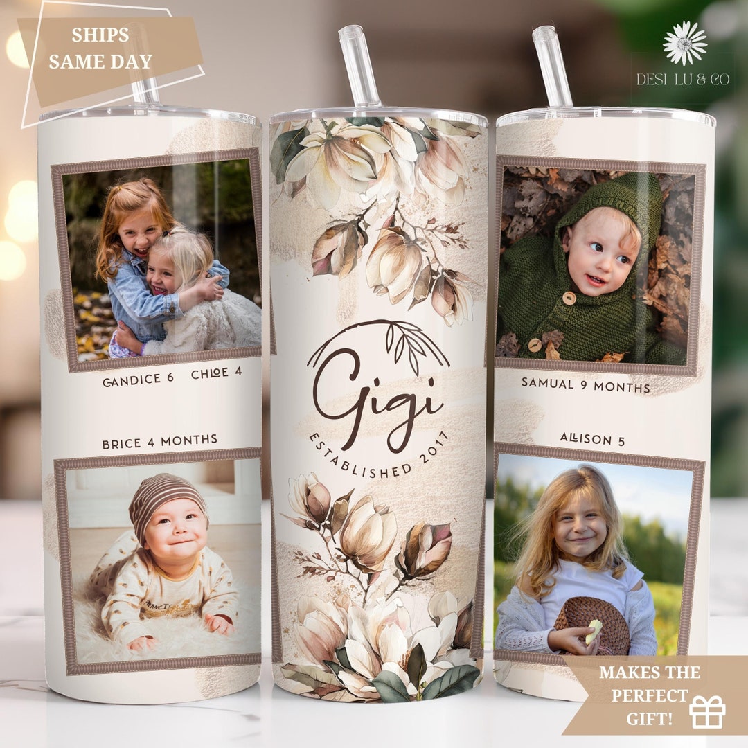 Personalized Gigi Tumbler, Personalized Gigi Gift, Gigi Picture Frame ...