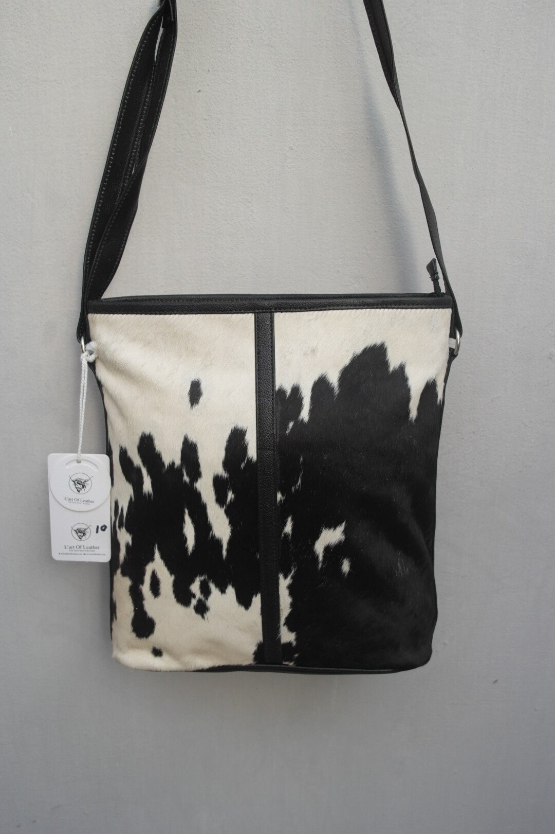 Western Style Cowhide Hair on Hide Crossbody Bag Leather Bag for Women ...