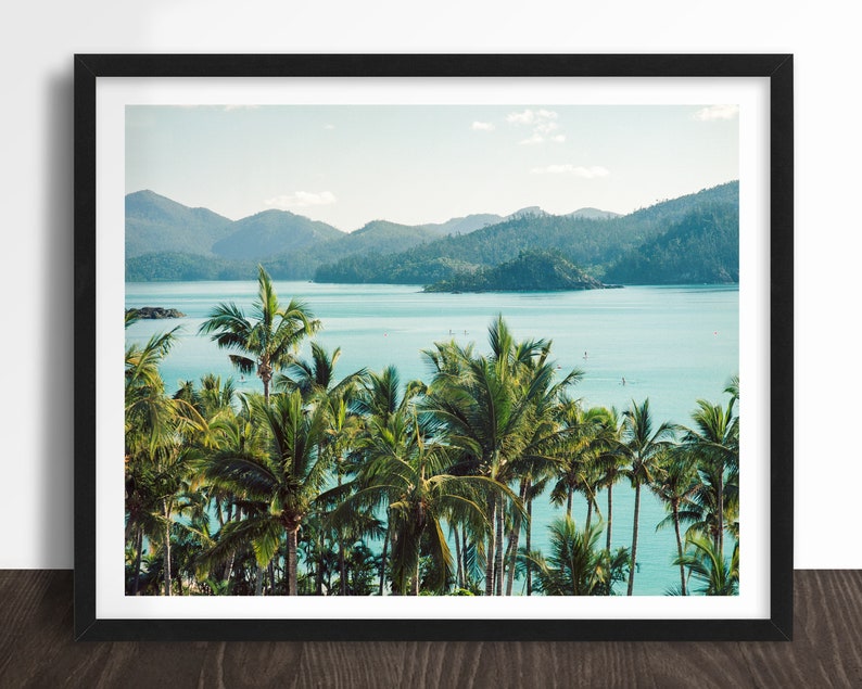 Hamilton Island Wall Art Catseye Beach Whitsundays. - Etsy