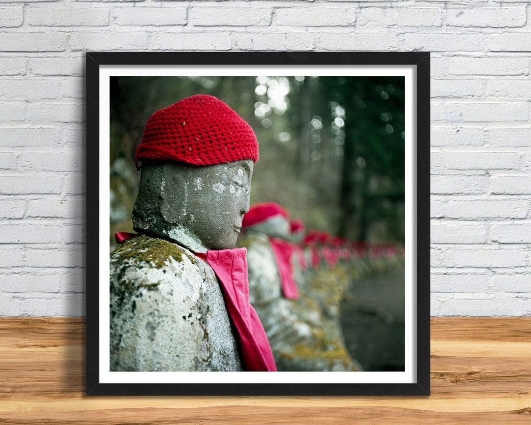 Jizo Statues, Nikko, Tokyo, Japan, Red Beanie, Buddha, Photo, 120 ...
