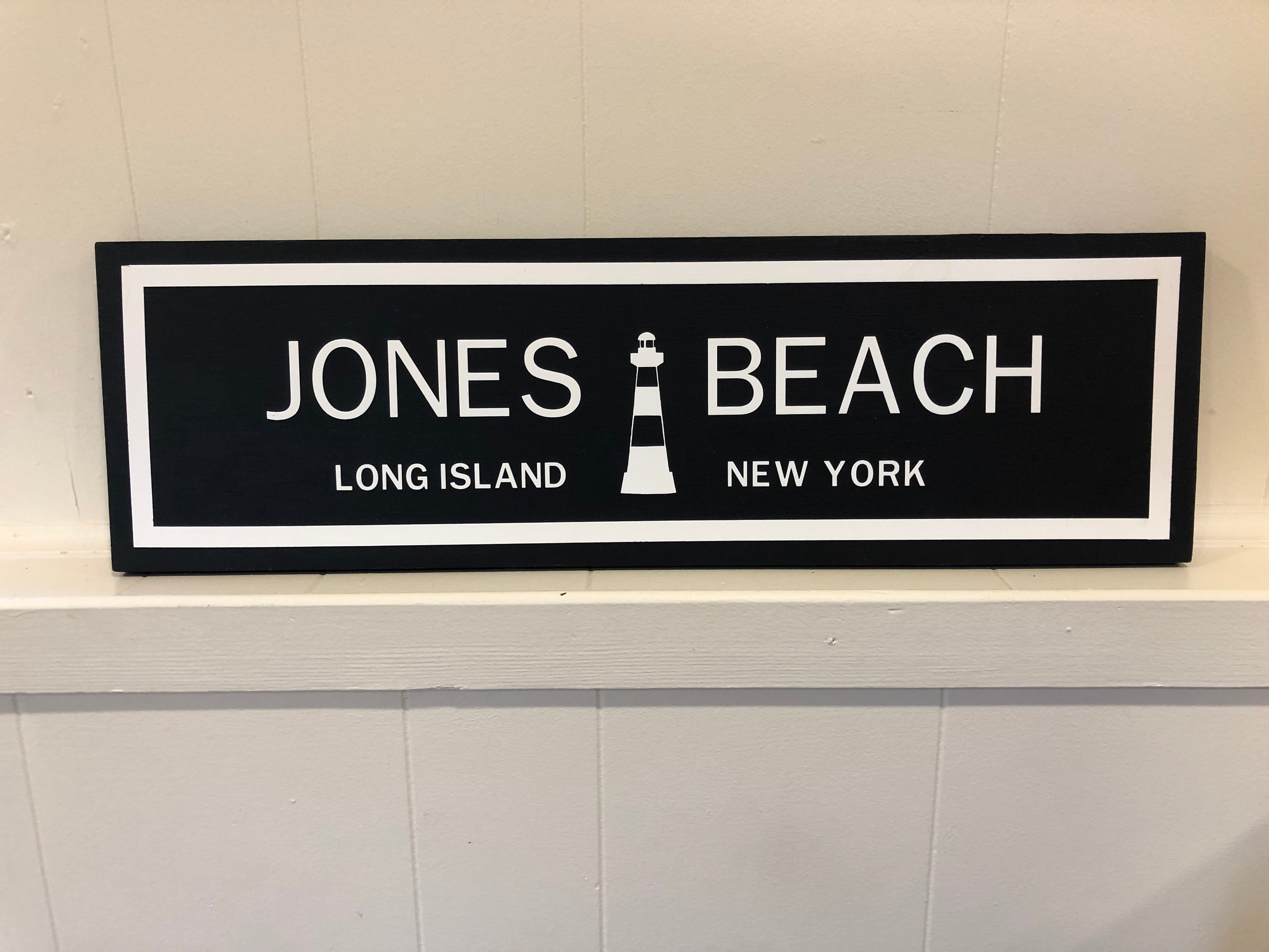 Jones Beach Sign, Long Island New York, Rustic Beach Decor - Etsy