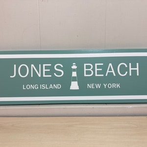 Jones Beach Sign, Long Island New York, Rustic Beach Decor - Etsy