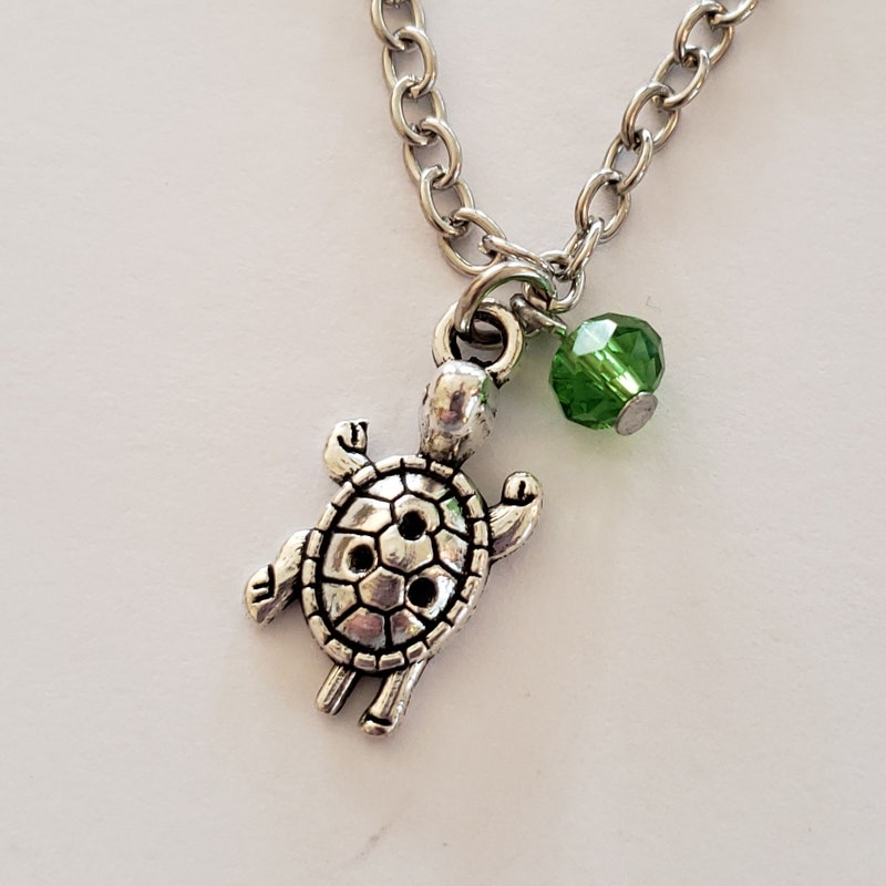 Turtle Necklace - Etsy
