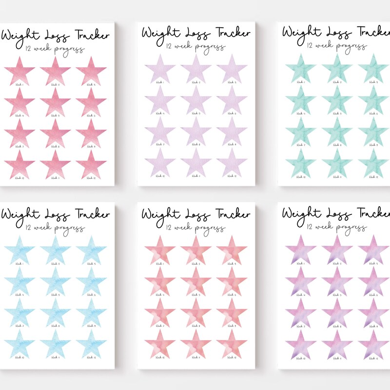 Weekly Star Chart - Etsy