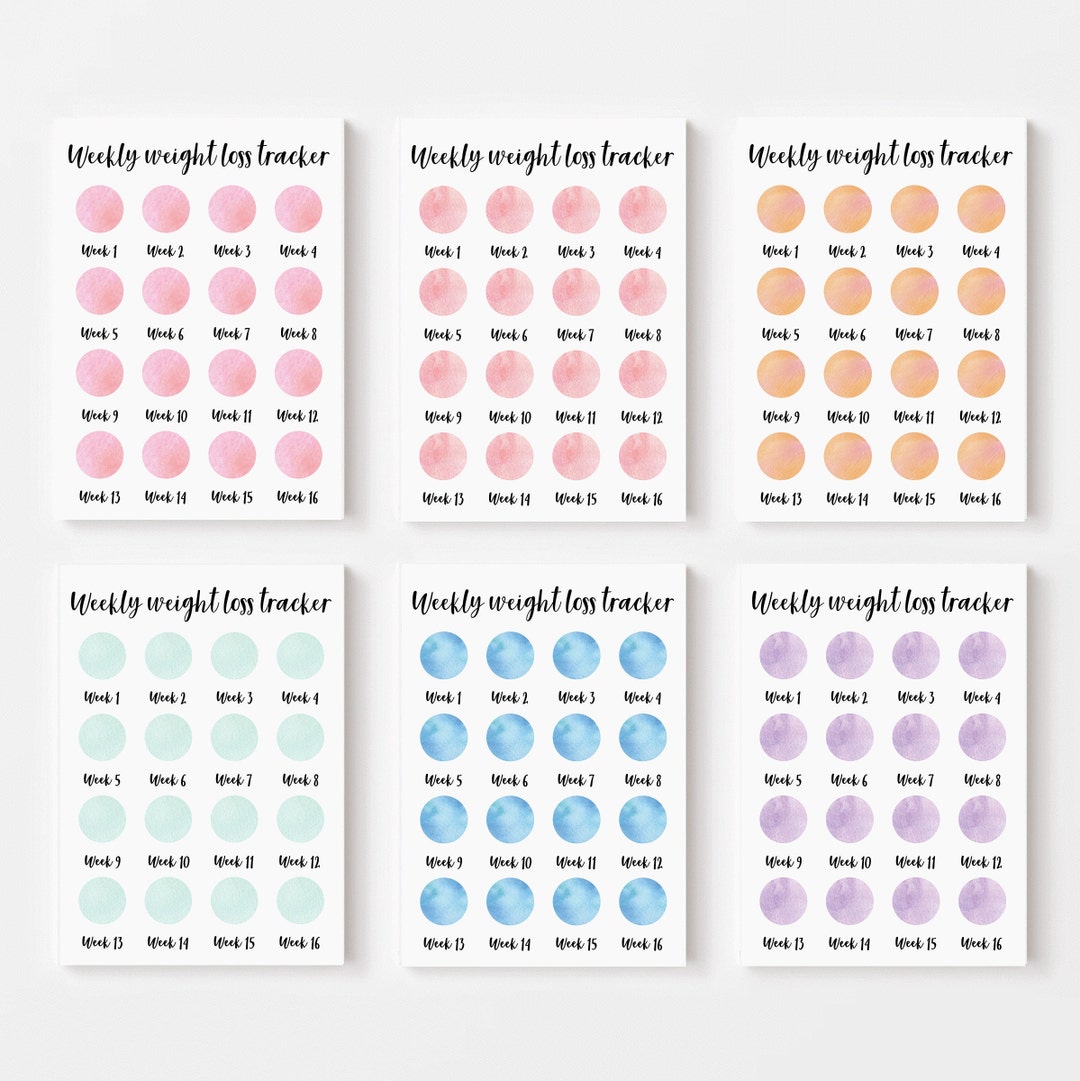 Weight Loss Tracker Printable Gorgeous Digital Weekly Weightloss Weight Loss Tracker Printable Gorgeous Digital Weekly Weightloss