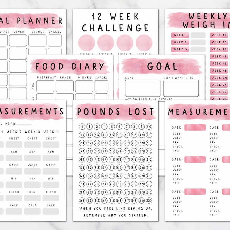 Weight Loss Journal - Etsy