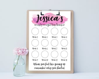 12 Week Countdown - Etsy