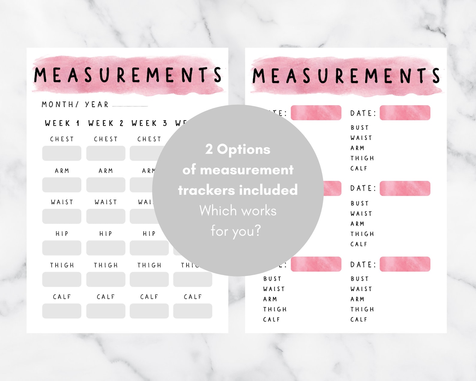 Weekly Weight Loss Tracker, Digital Weight Loss Journal Printable ...