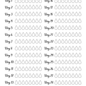 Printable Step Tracker & Water Tracker. Digital Walking Tracker ...