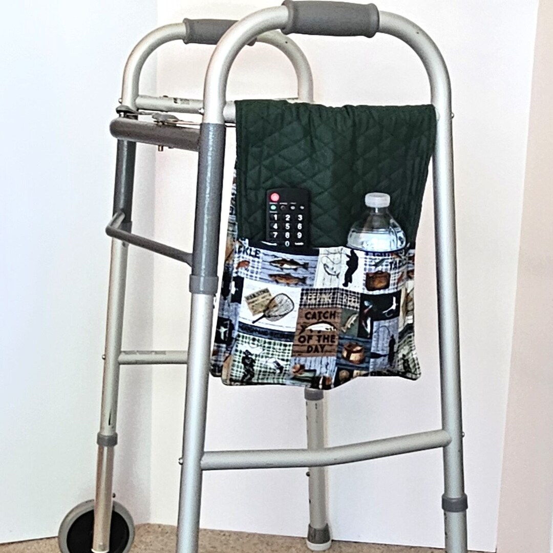 Quilted Walker Bag, Men's Walker Tote, Walker Accessory - Etsy