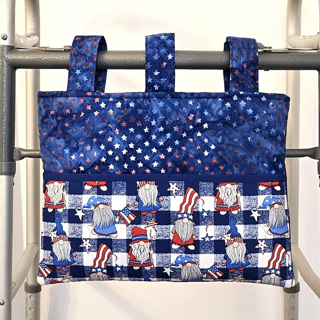 Patriotic Gnome Lightly Quilted Walker Bag - Etsy