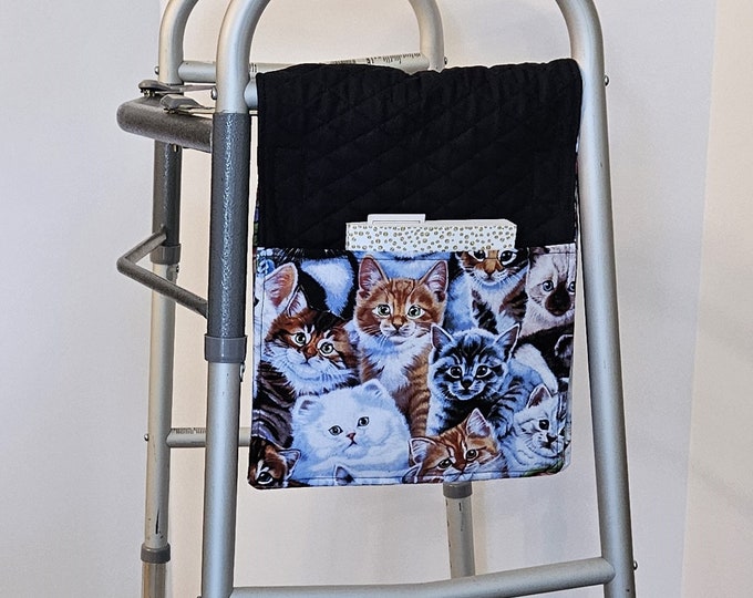 Quilted Walker Bag, Walker Caddy, Walker Accessory - Etsy