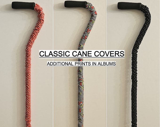 Classic Print Cane Covers - Etsy