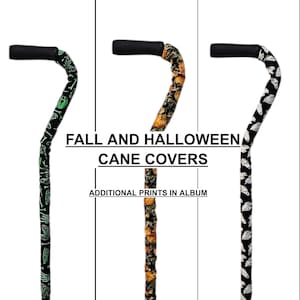 Fall and Halloween Cane Covers - Etsy