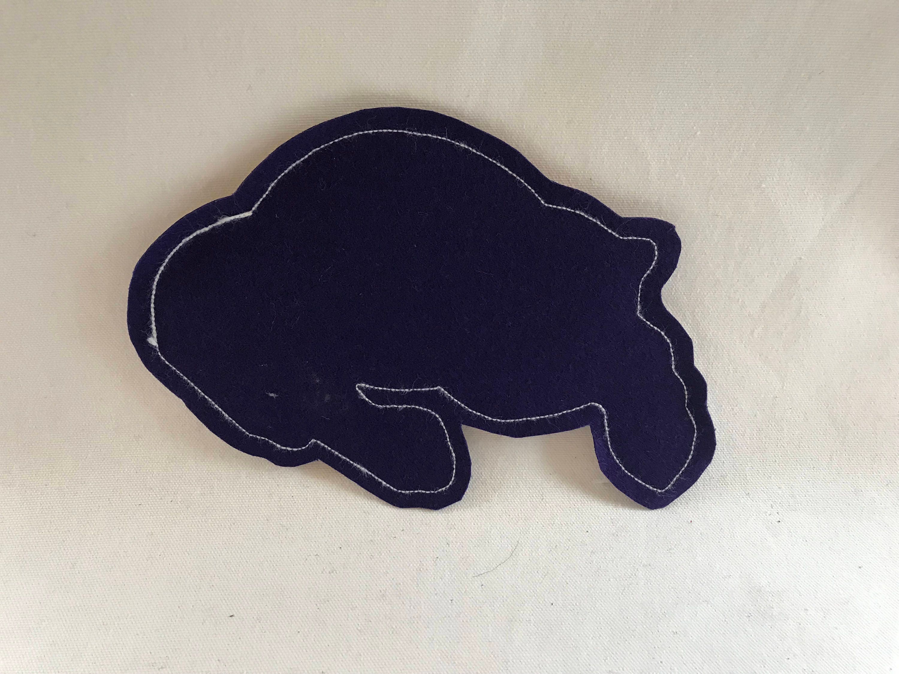 Purple Buffalo 9 Chenille Patch Varsity Letterman Patch - Etsy