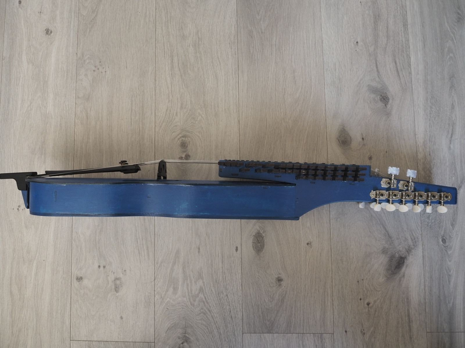 Nyckelharpa Sweden Violin W/ Bow Key Harp Viola Hurdy Gurdy 16 String ...