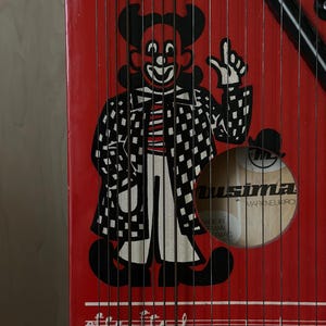 Jubel Tone Zither Folk Musical Instrument 20 Strings Musima Germany ...