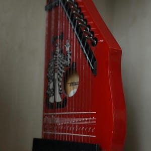 Jubel Tone Zither Folk Musical Instrument 20 Strings Musima Germany ...