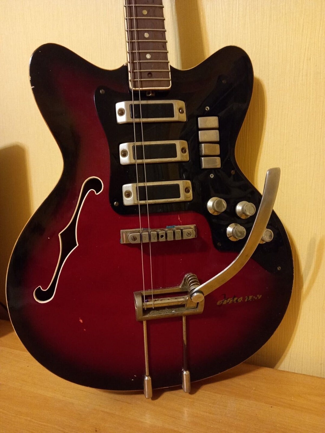 Jolana Special Electric Guitar 6 String Vintage Rare Czech - Etsy