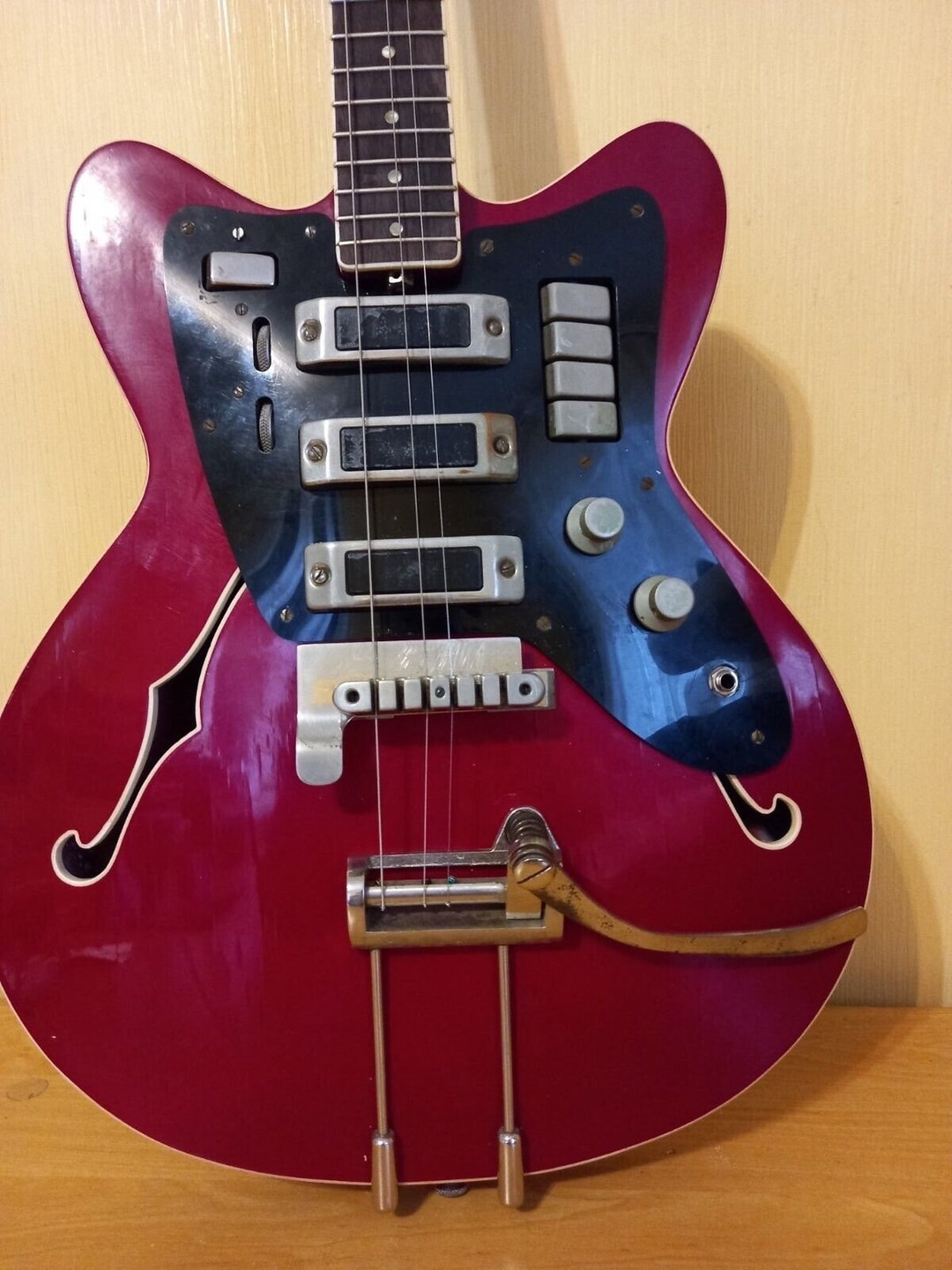 Jolana Tornado Electric Guitar 6 String Vintage Rare Czech - Etsy