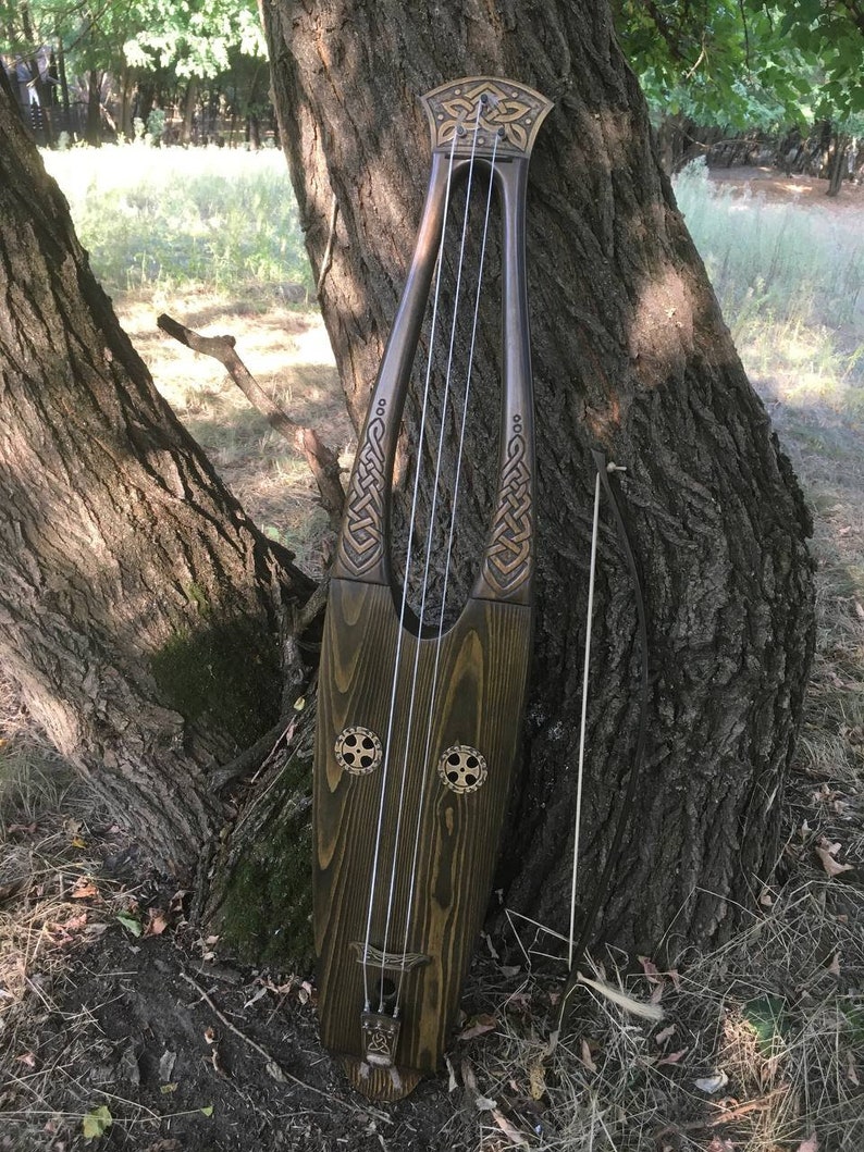 Tagelharpa Viking Scandinavian Traditional Lira Violin Talharpa Bowed 3 ...