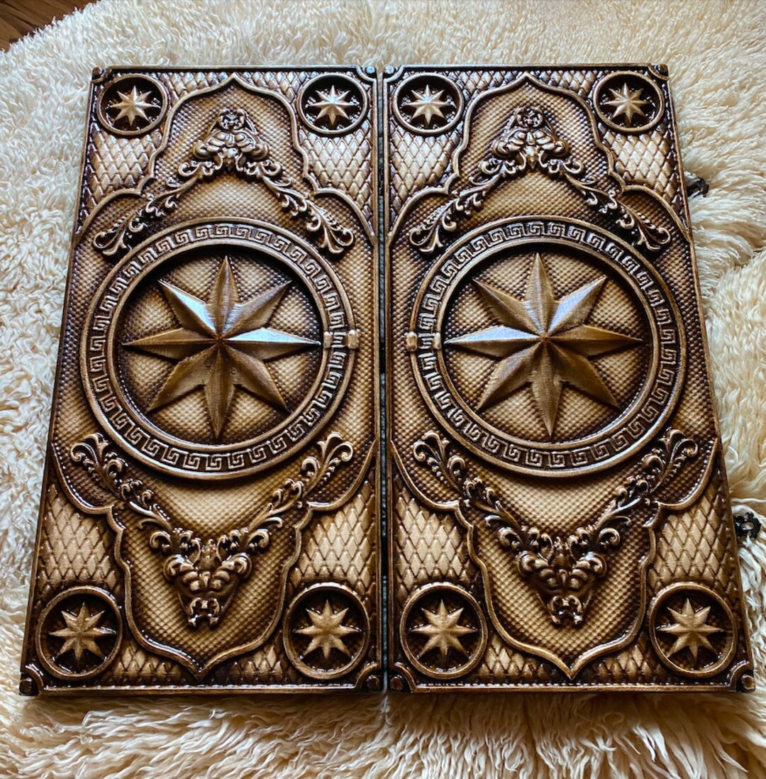 Star Backgammon, Solid Hardwood, Luxury Board, Wooden Boardgame, Wood ...