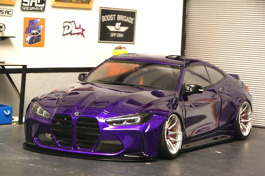 RC Body Car Drift 1:10 BMW M4 G82 Competition G 82 Style New Unpainted ...