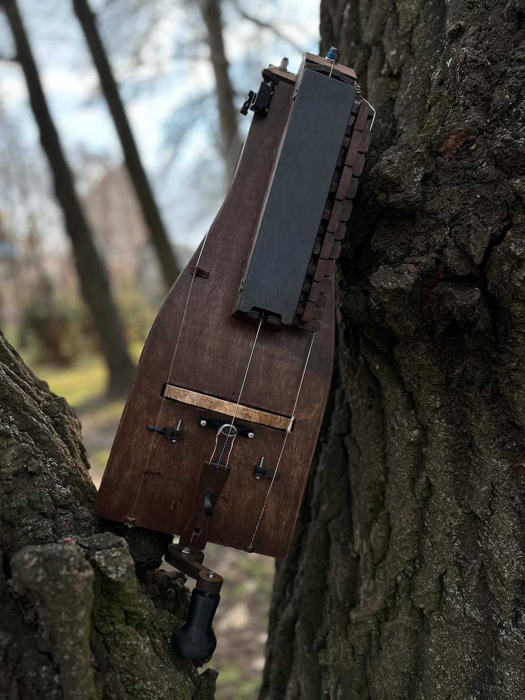 Hurdy-gurdy New Model - 19 Keys - 3-string - Lyre, Instrument Lyre ...
