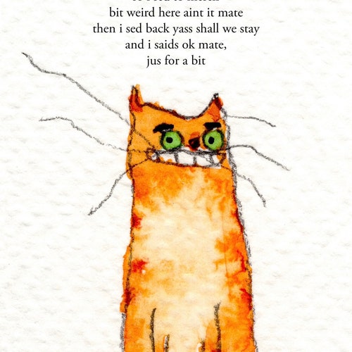 Old Dog Signed Print by Zeppelinmoon - Etsy