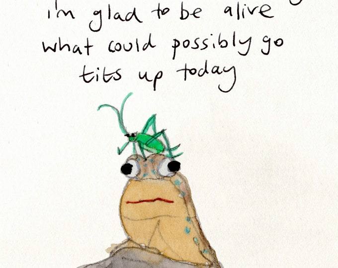 Mudskipper - Signed Print by Zeppelinmoon - Etsy