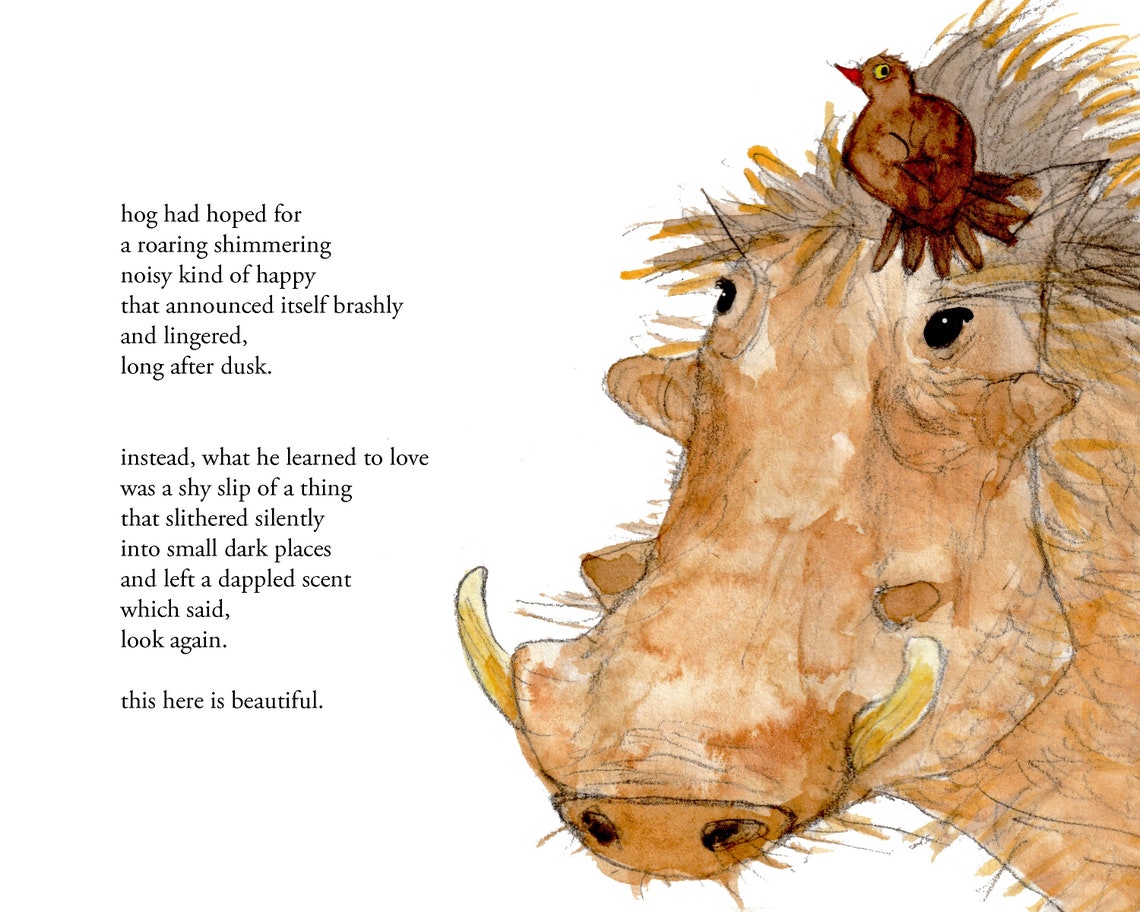 Hog - Signed Print by Zeppelinmoon - Etsy